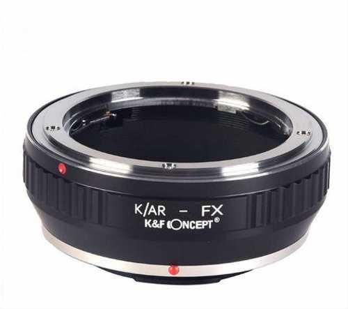 Адаптер K&F concept Konica AR - Fuji FX новый