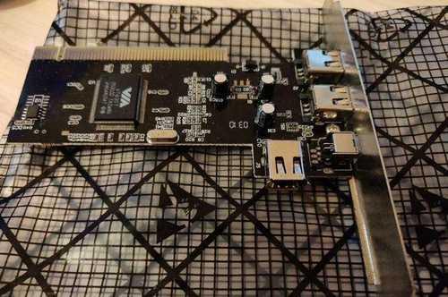 Firewire плата PCI ieee1394