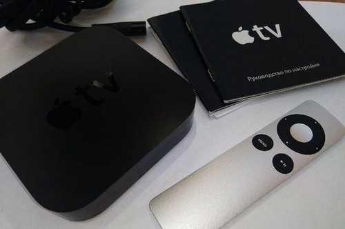 Приставка Apple TV MD199RU/A (черный) + hdmi