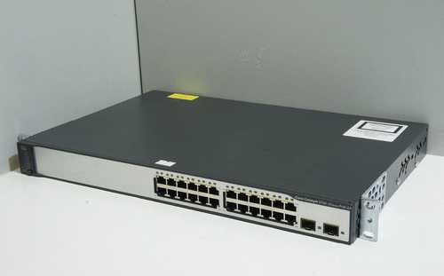 Коммутатор Cisco WS-C3750V2-24PS-S v2 PoE-24