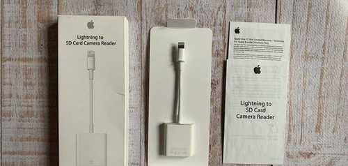 Кардридер Apple Lightning to SD Card Camera Reader