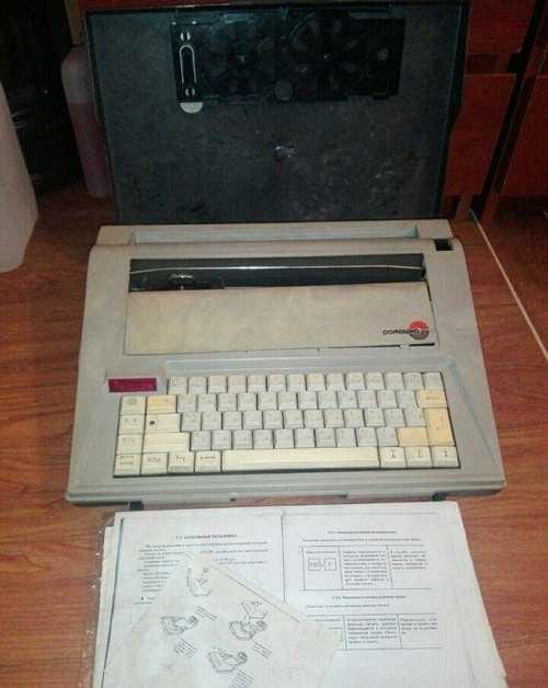 Пишущая машинка Ромашка