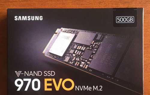 Samsung 970 evo 500 гб