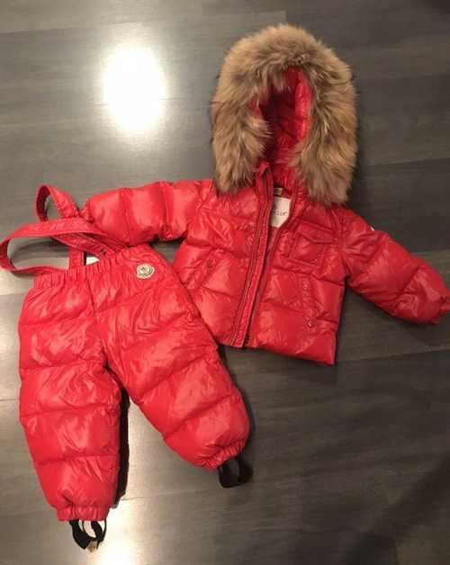 Комбинезон Moncler на 80 см