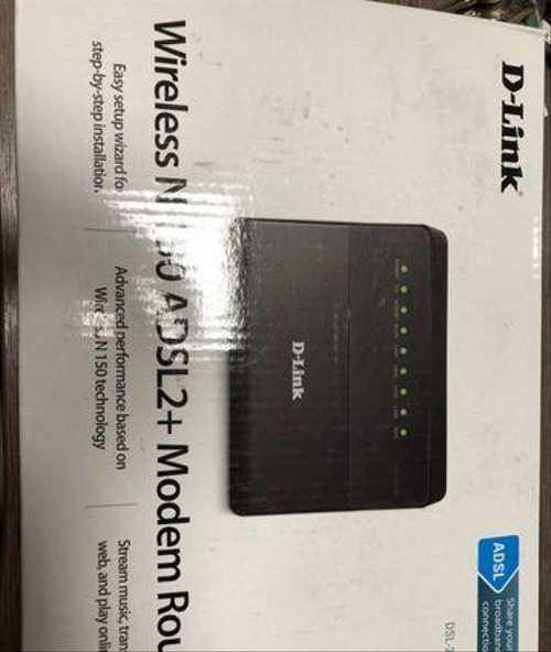 Wifi dlink n 150 adsl router