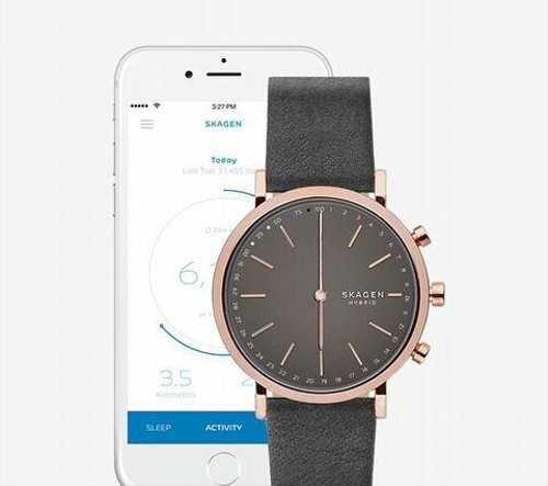 Гибридные часы Skagen Hybrid Smartwatch SKT1207 Но