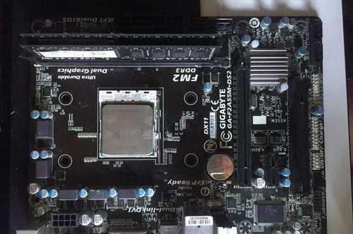 Комплект FM2+ amd a8 6600k 8gb Ram