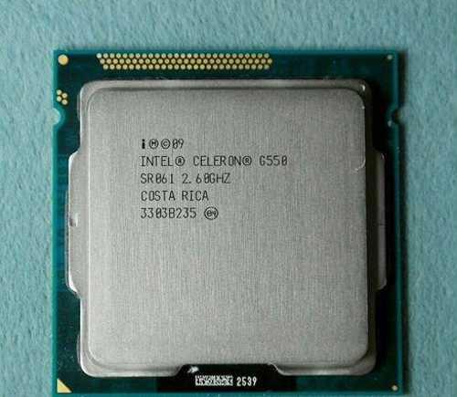 Процессор intel Celeron G550 сокет 1155