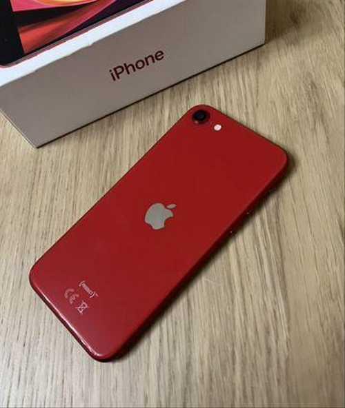 iPhone SE2020 64gb RED На гарантии