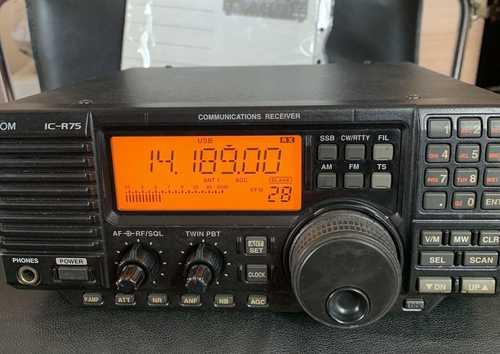 Радиоприёмник Icom ic-r75 | Festima.Ru - Мониторинг объявлений