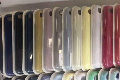 Чехлы silicone case на iPhone 7