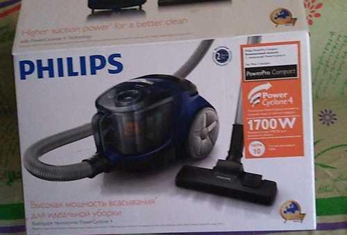 Пылесос Philips циклон мощность 1700w