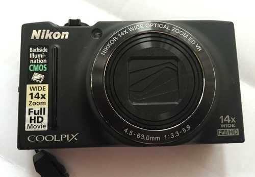Nikon Coolpix S 8200 Фотокамера