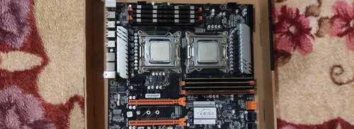 Jingsha X79 dual + 2x E5-2667v2 + 80GB DDR3 ECC