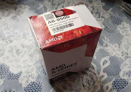 Процессоо AMD A6-9500 BOX AM4