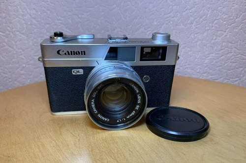 Плёночный фотоаппарат Canon QL17