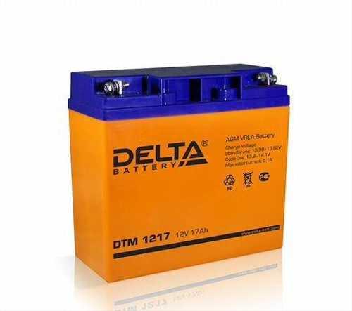 Аккумулятор 12 В, 17 А*ч (Delta DTM1217)