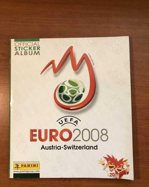 Альбом для наклеек Евро 2008 Panini