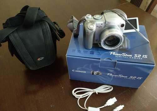 Фотоаппарат Canon Power Shot S2 IS + сумка