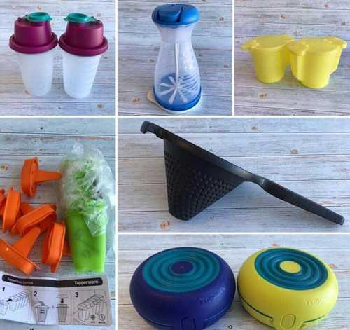 Tupperware миксер, ладья, шинуа, формы под морожен