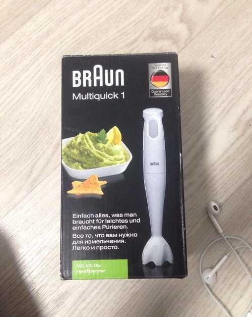 Блендер погружной Braun MQ100 DIP