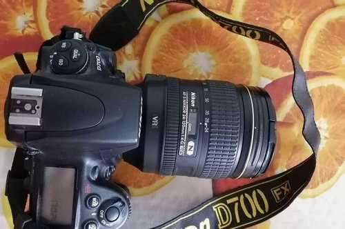 Nikon d700 + nikkor 24-120mm f/4g ed vr + sl 700