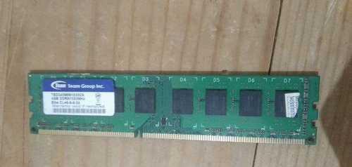 Оперативная память Team Elite DDR3 4GB