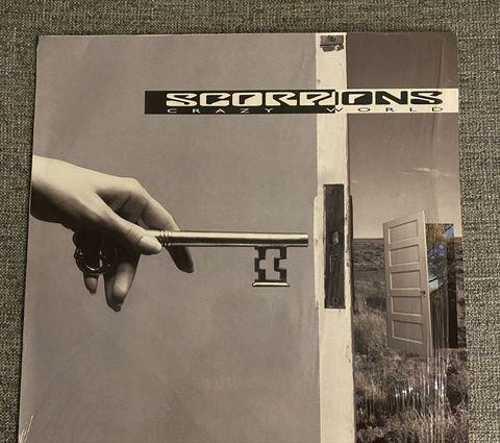 LP scorpions 1990 crazy world + autogr