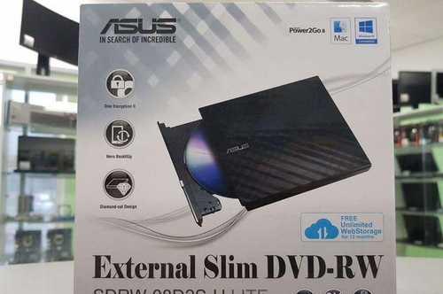 Новый внешний DVD-RW дисковод asus