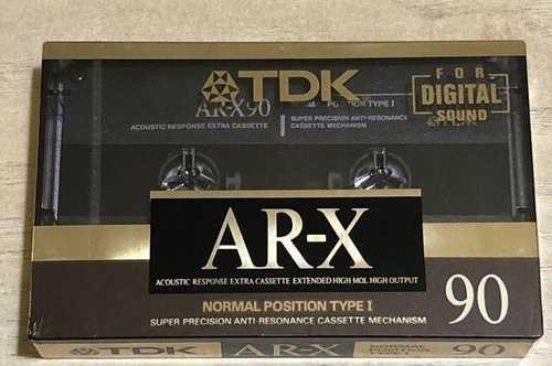 Аудиокассета TDK AR-X 90 (Made in Japan) 1991 год