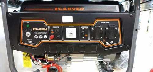 Бензиновый генератор carver PPG-3900AE