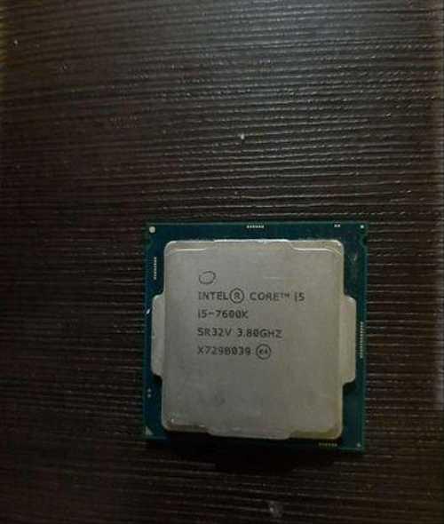 Продаю процессор Intel core i5 7600k
