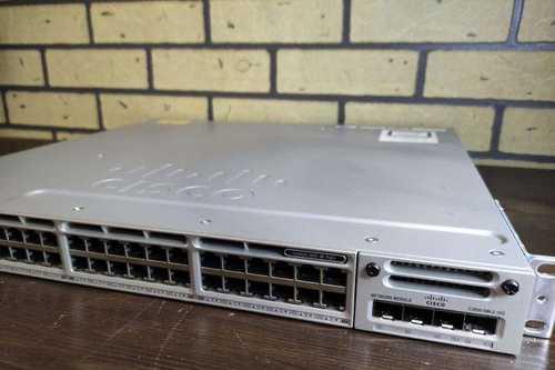 Коммутатор Cisco WS-C3850-48F-S Б/У