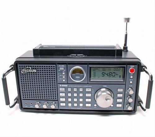 Профессиональный радиоприемник Tecsun S-2000 black