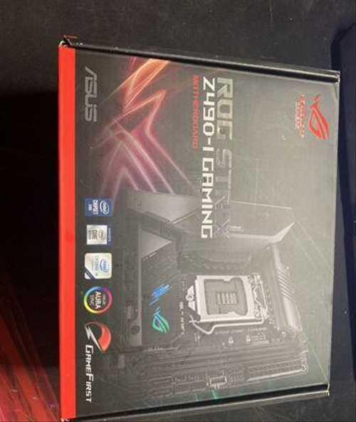 Материнская плата Asus Z490i Gaming Rog Strix