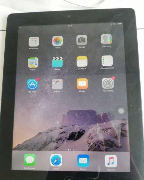 iPad 4, 64 gb. wifi+sim