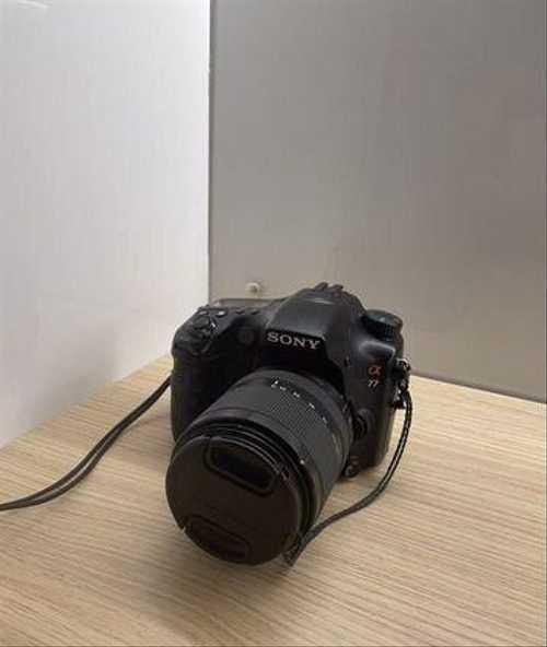 Системная камера Sony SLT-A77V с объективом SAL 18