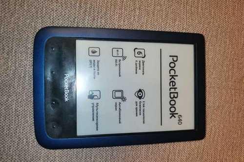 Pocketbook 640 Aqua сенсорная хорошее состояние
