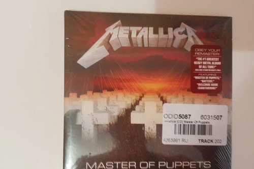 Продам cd Metallica Master of puppets, производств