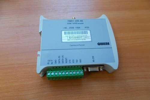 Модем gps/gprs овен пм01-220.ав