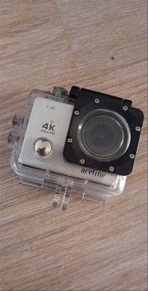 Экшн-камера Aceline S-60 серебристый