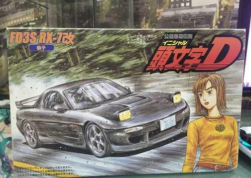 Сборная модель Mazda RX-7 Initial D 1/24 Fujimi