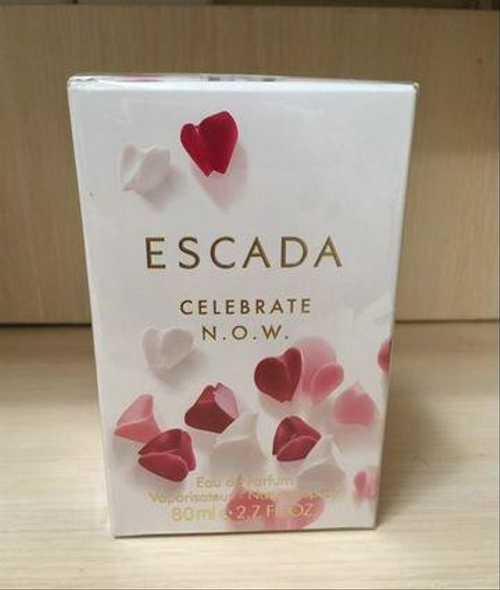 Туалетная вода Escada celebrate N.O.W 80 ml