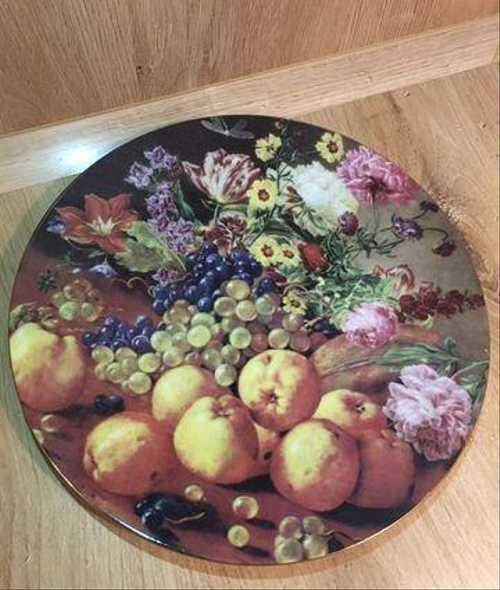 Тарелка под фрукты (Богемия)