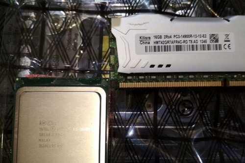Комплект MB X79 + E5-2630v2 + RAM 8Гб DDR3 Reg ECC