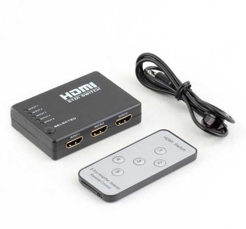 Hdmi-switch на 5 входов с пультом