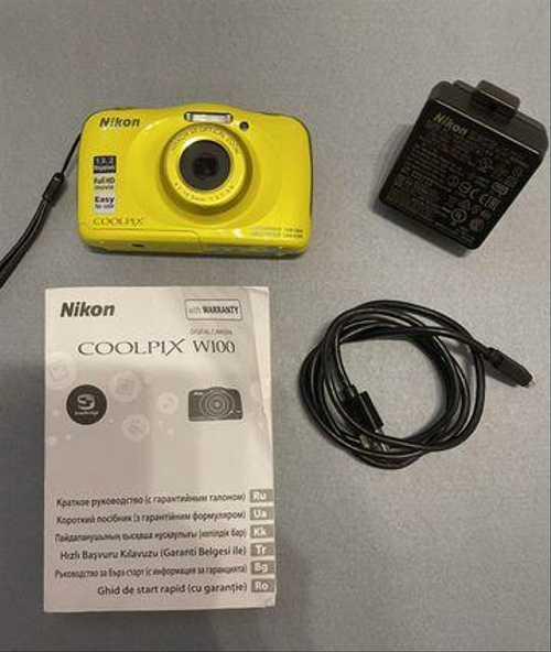 Фотоаппарат Nikon W100