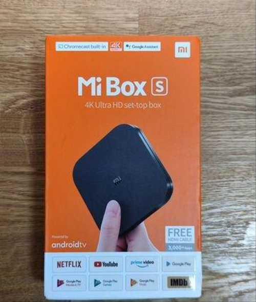 Тв-приставка Xiaomi Mi box S оригинал (новая)