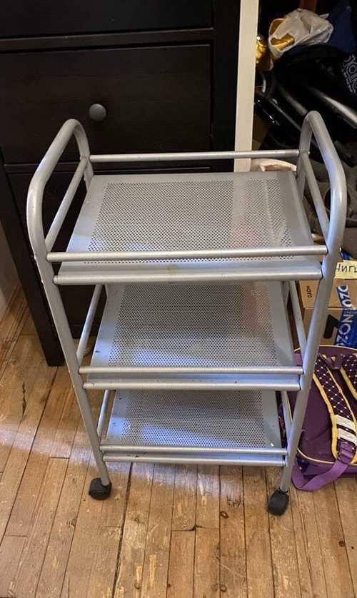 Ikea этажерка на колесиках