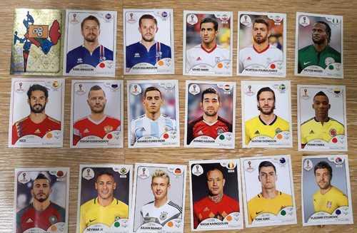 Наклейки Panini fifa World Cup 2018